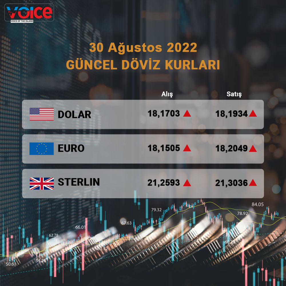 Sterlin ve Euro’da son rakamlar (30 Ağustos 2022 döviz kurları) - Voice ...
